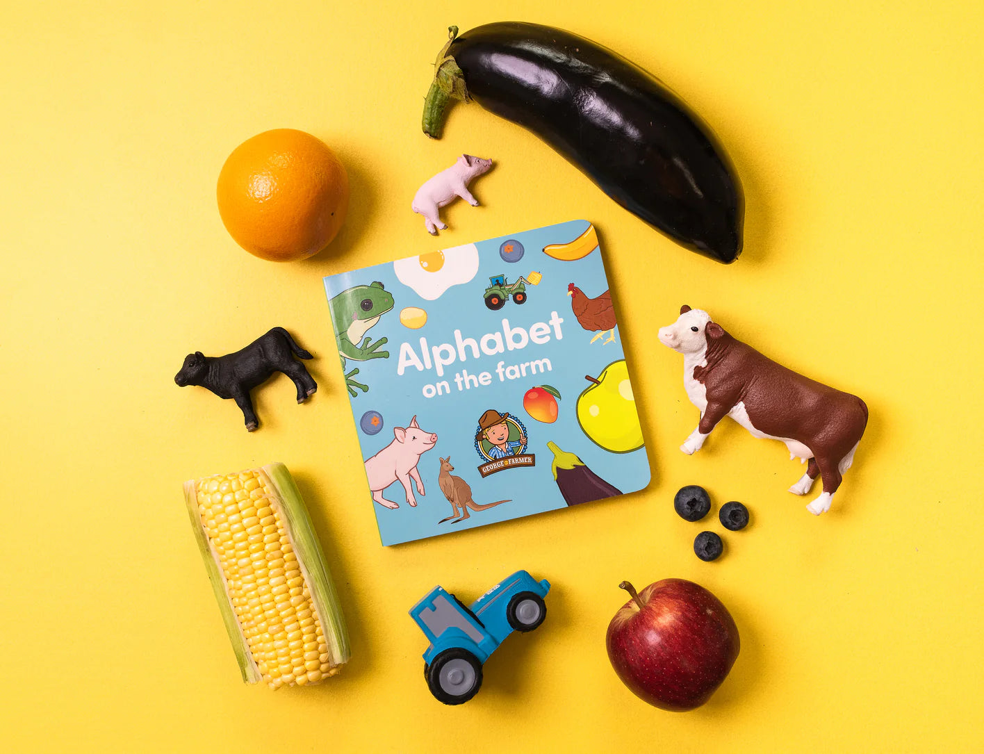 George The Farmer Book Alphabet On The Farm | Tiny Sprout