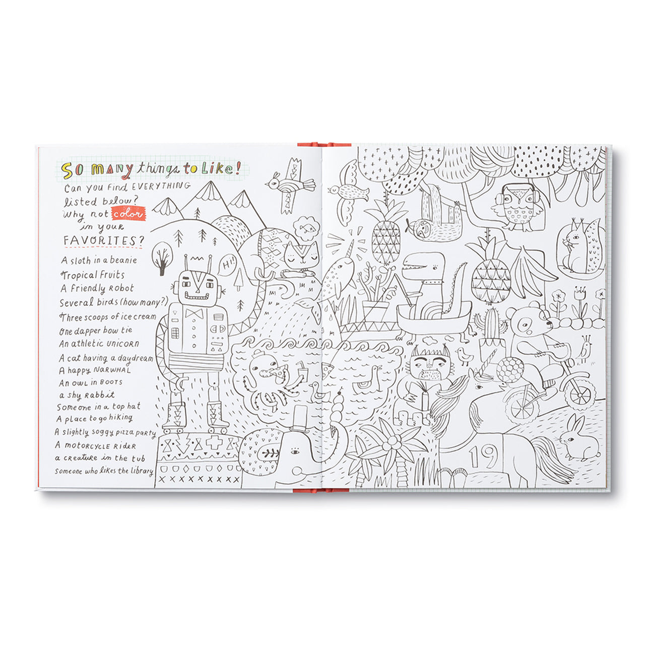 Activity Book - I Like | Tiny Sprout