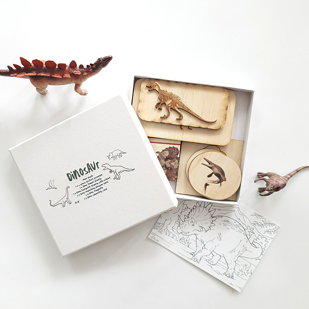 5 Little Bears Mini Dinosaur Pack | Tiny Sprout