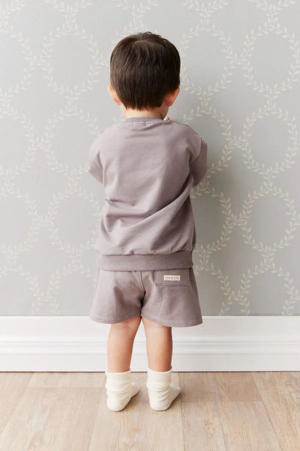 Jamie Kay Jalen Short Cobblestone | Tiny Sprout