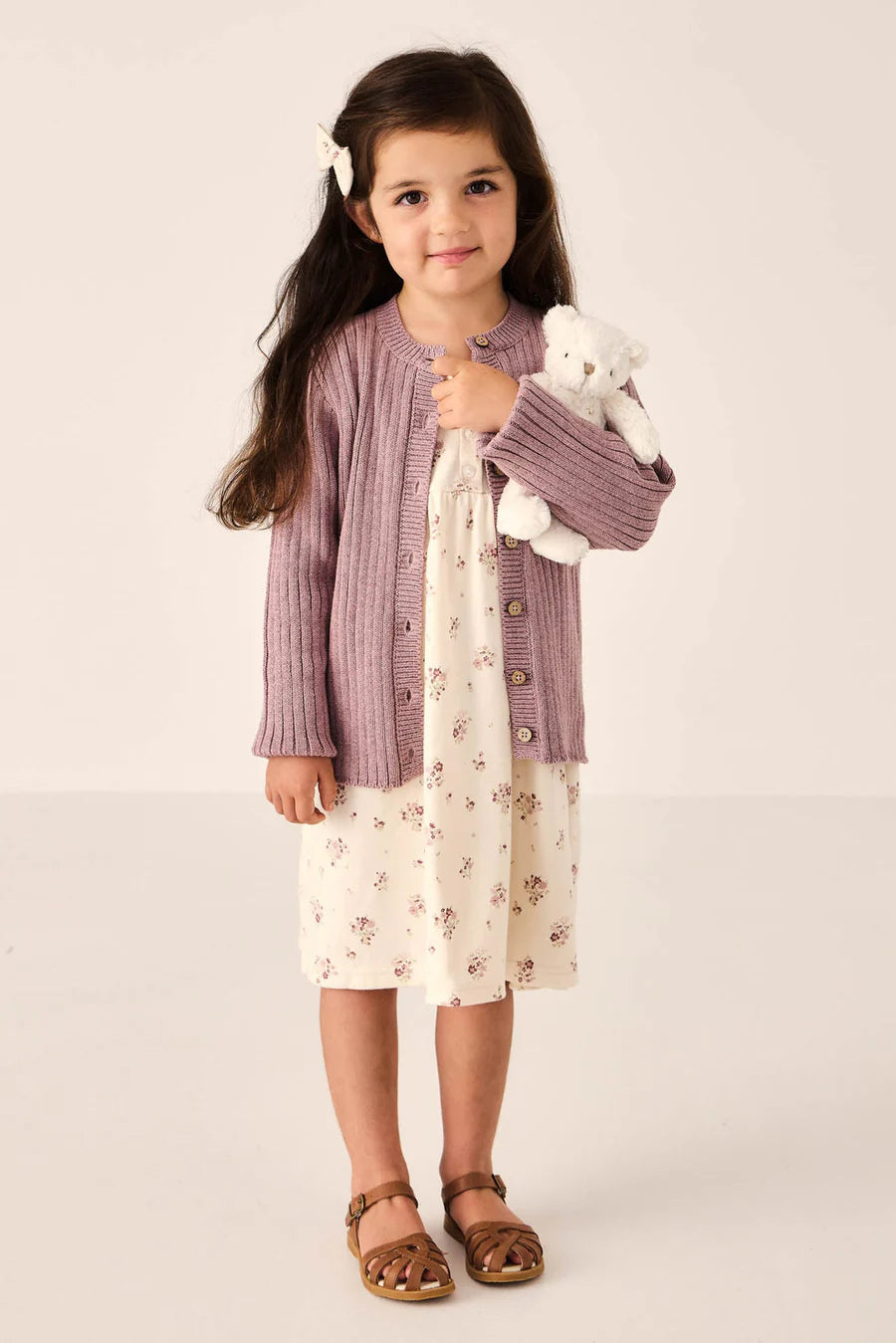 Jamie Kay Sienna Dress Lauren Floral Tofu | Tiny Sprout