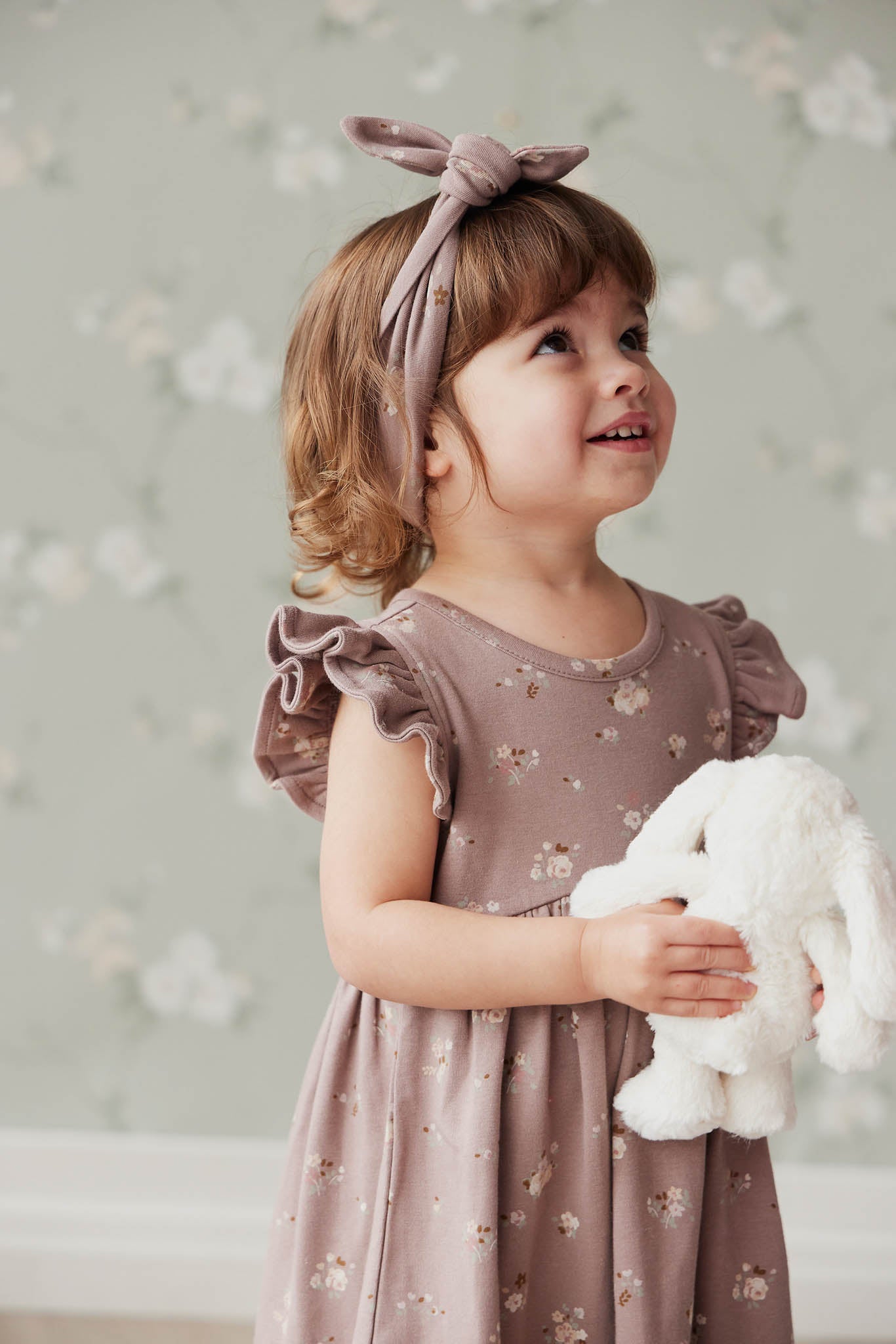 Jamie Kay Ada Dress Petite Fleur Antler | Tiny Sprout