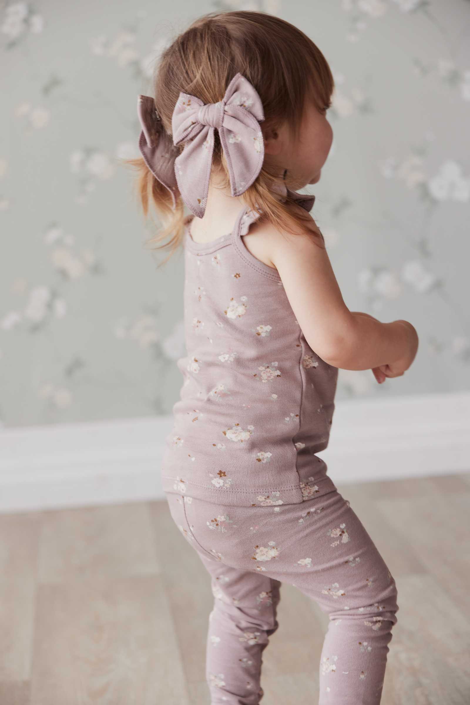 Jamie Kay Hair Bow Petite Fleur Antler | Tiny Sprout