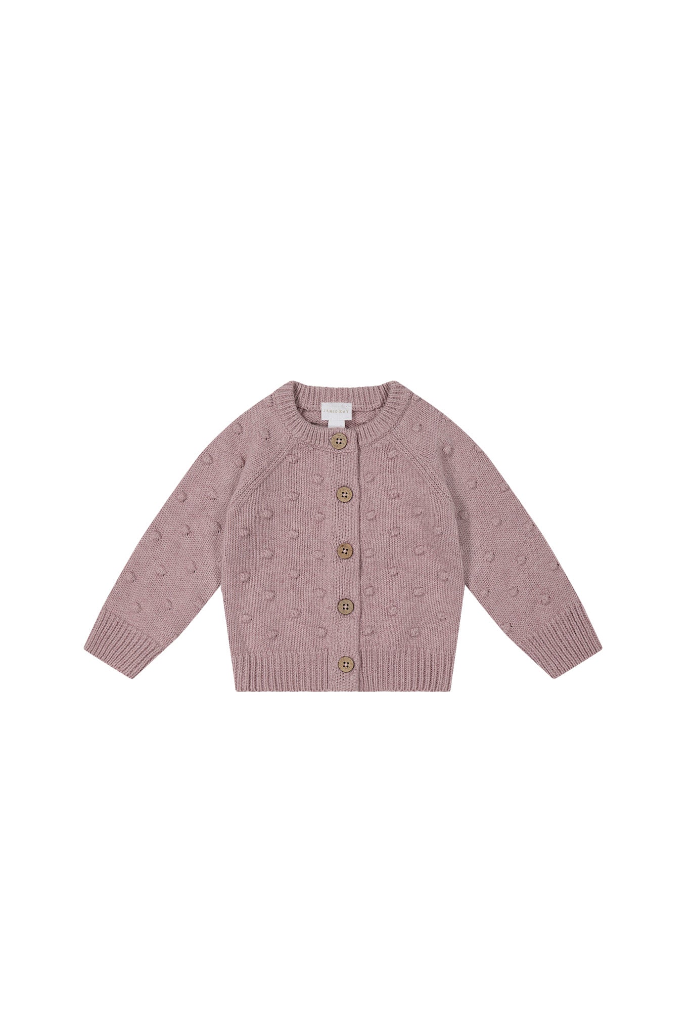 Jamie Kay OG Dotty Knit Blush Marle | Tiny Sprout