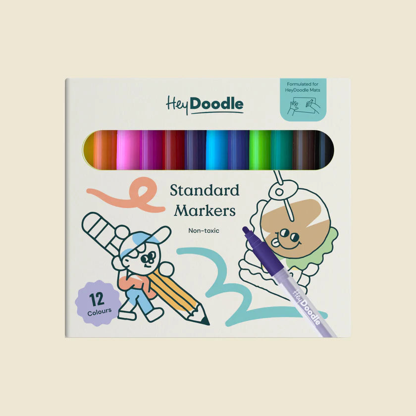 HeyDoodle Standard Colour Markers | Tiny Sprout