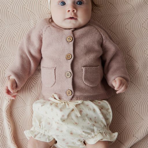 Jamie Kay Frill Bloomer Goldie Egret | Tiny Sprout