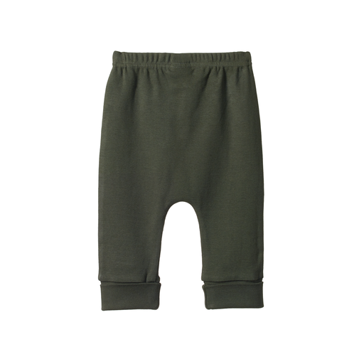 Nature Baby Drawstring Pants Thyme | Tiny Sprout