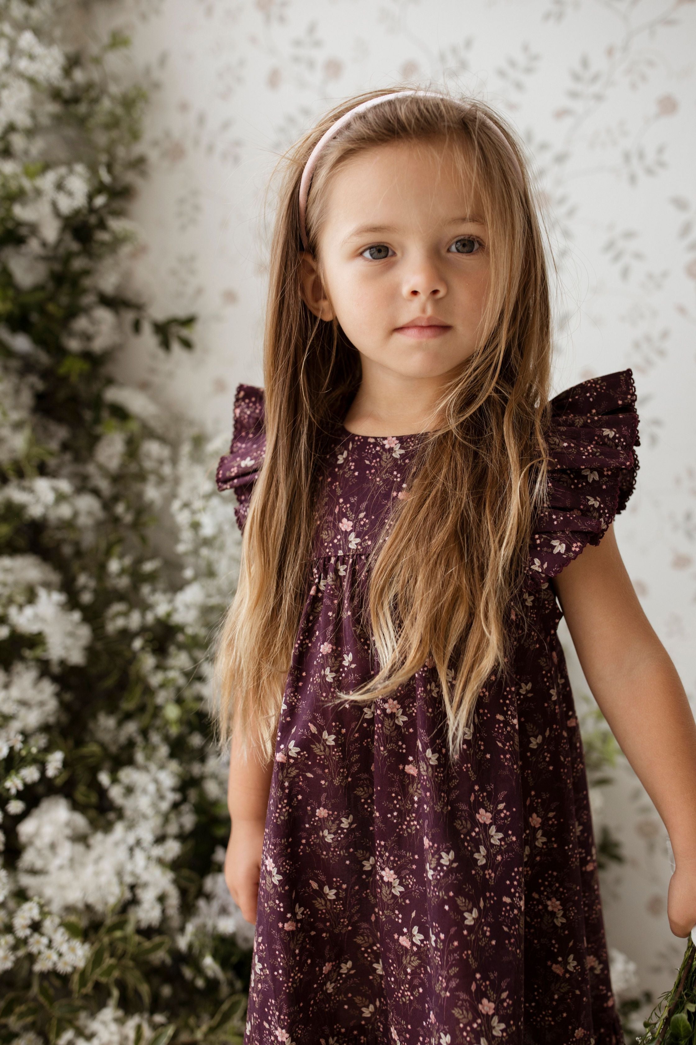 Jamie Kay Juliette Dress Luna Willow Floral | Tiny Sprout
