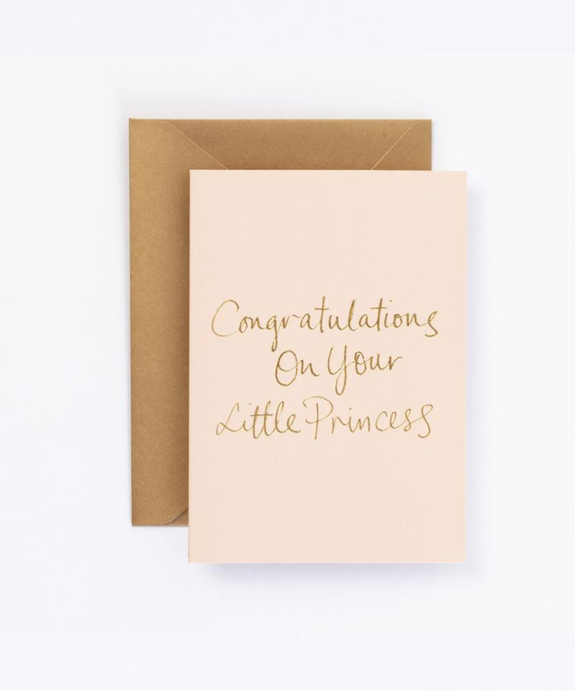 Baby Gift Card - Congratulations On Your Little Princess | Tiny Sprout