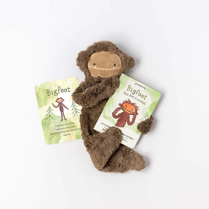 Slumberkins Bigfoot Snuggler Bundle - Self Esteem | Tiny Sprout