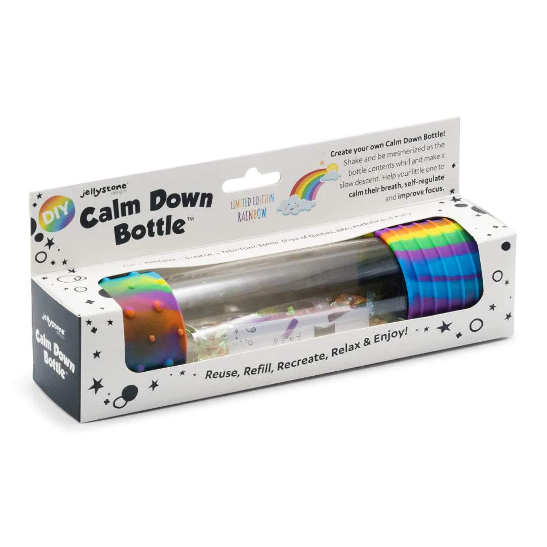 Jellystone Calm Down Bottle Rainbow | Tiny Sprout