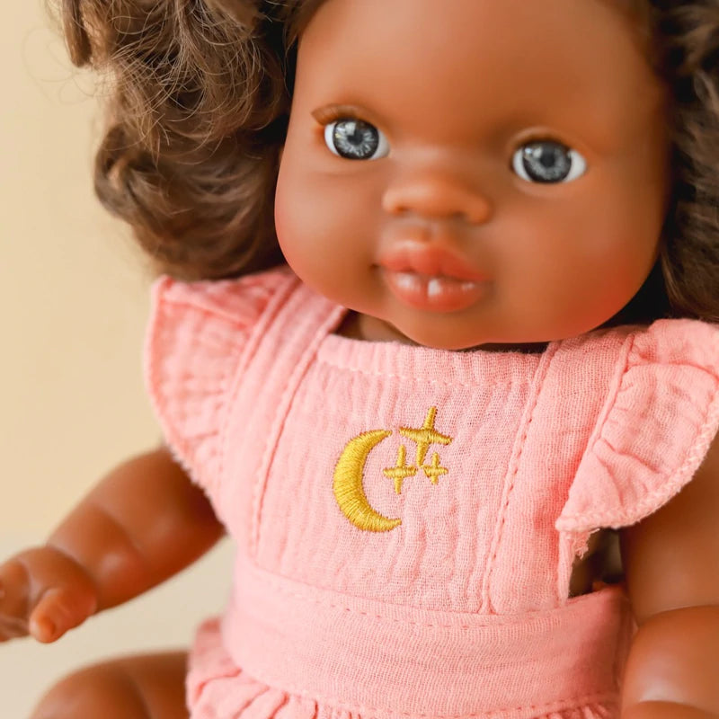 Tiny Harlow Tiny Threads Doll Flutter Suit Pink | Tiny Sprout