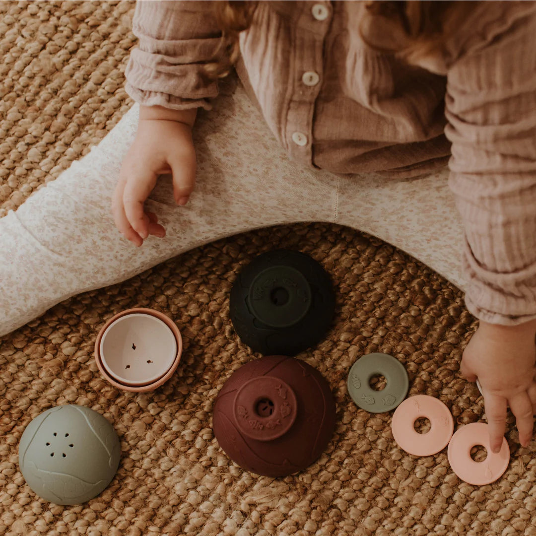 Jellystone Ocean Stacking Cups Earth | Tiny Sprout